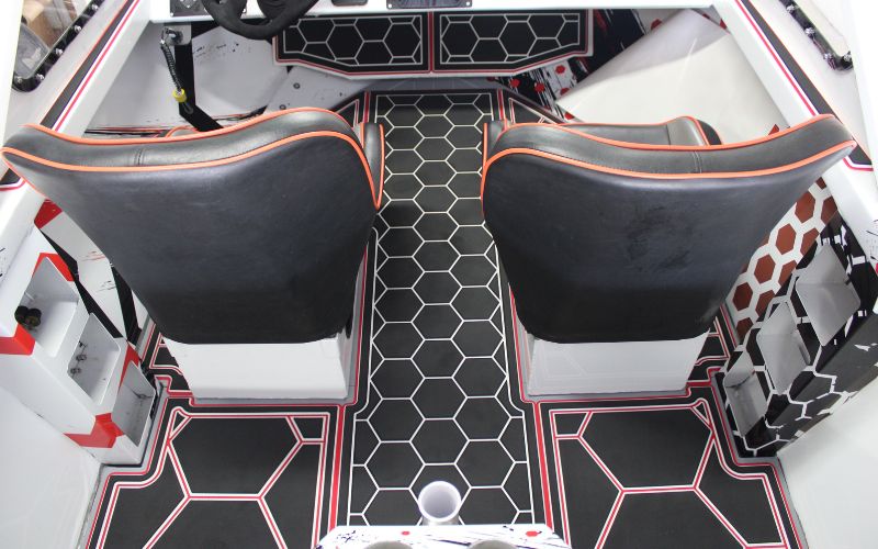 Boat Decking Showcase - FlexDek - Marine Boat Decking